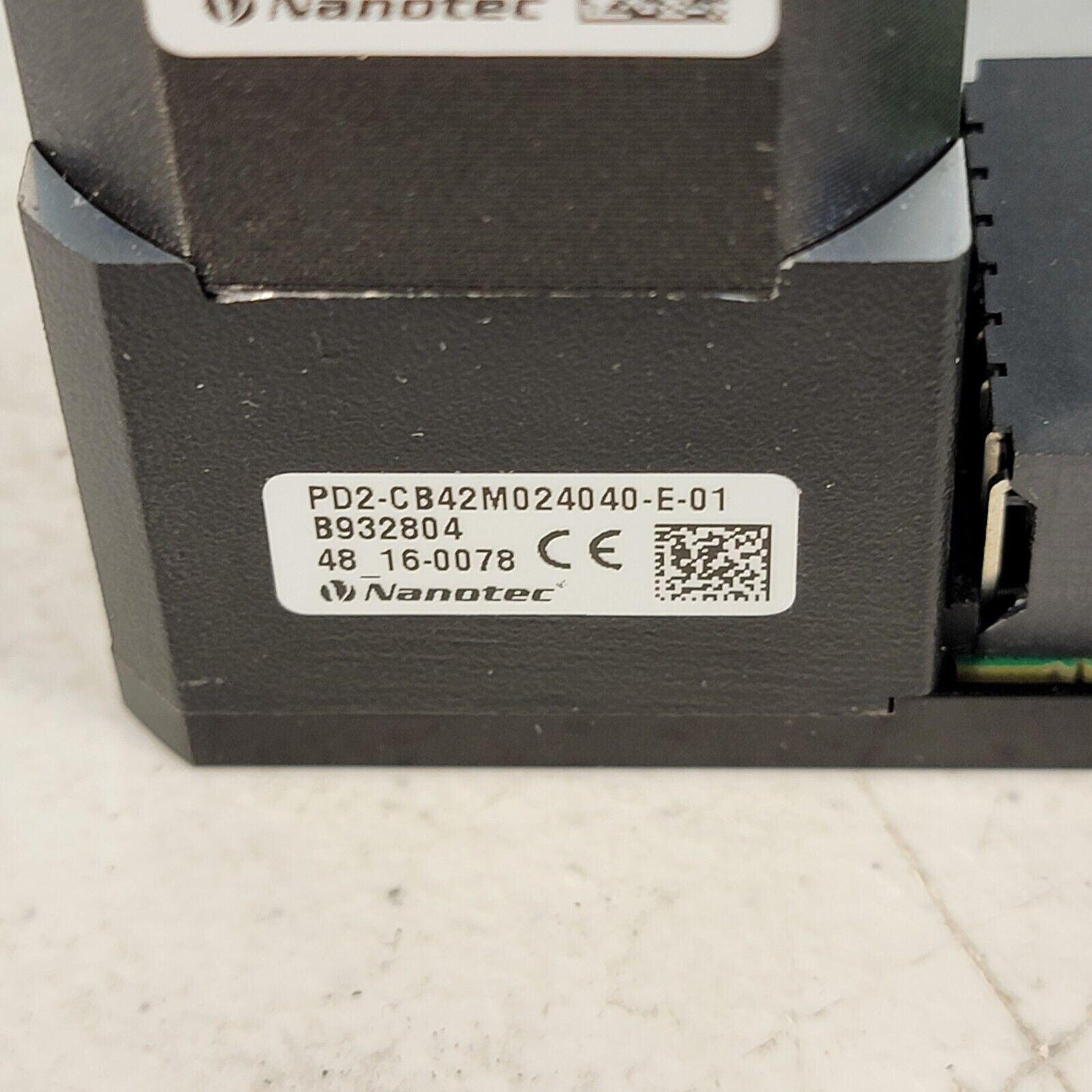 Nanotec PD2-C Brushless DC Servo Motor & Controller – Lab Liquidators Store