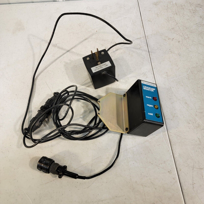 CTI Cryogenics Cryopump Monitor 8042-101 Warm Regen Cold Cryogenic ...