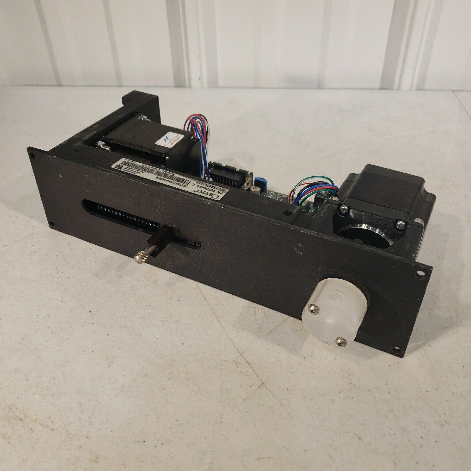 Cavro 20739464-C XLP3K 4P M6 Modular Syringe Pump w/ 4-port Valve Test ...