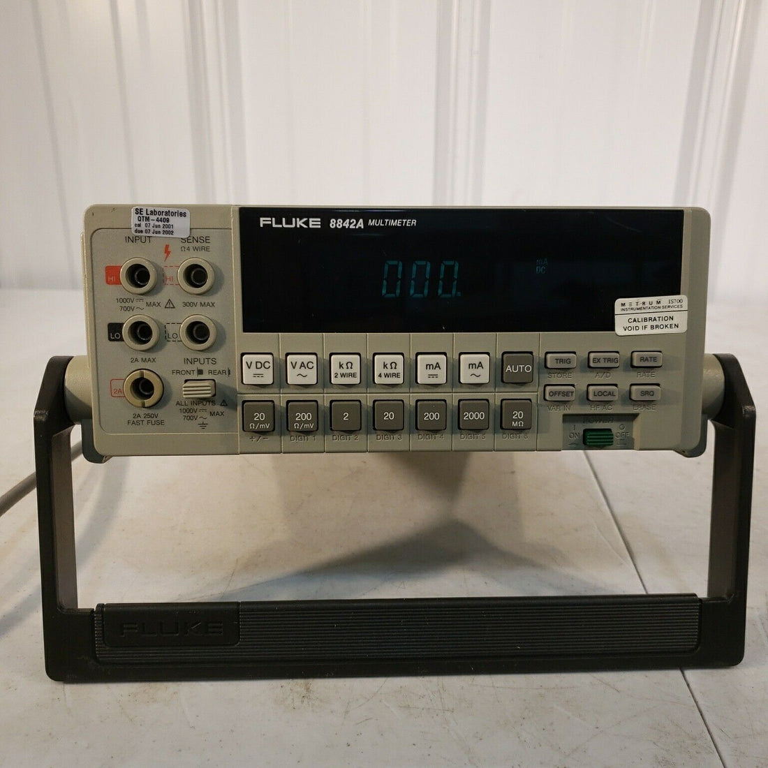 Fluke 8842A 5.5 Digit Digital Bench Multimeter – Lab Liquidators Store