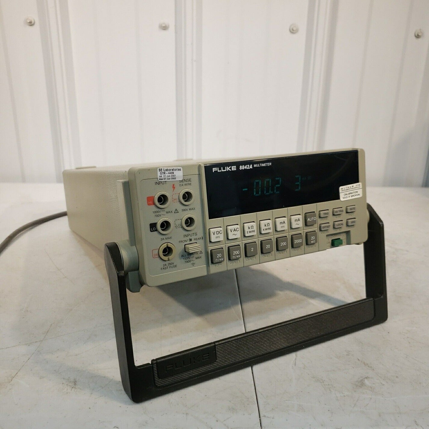 Fluke 8842A 5.5 Digit Digital Bench Multimeter – Lab Liquidators Store