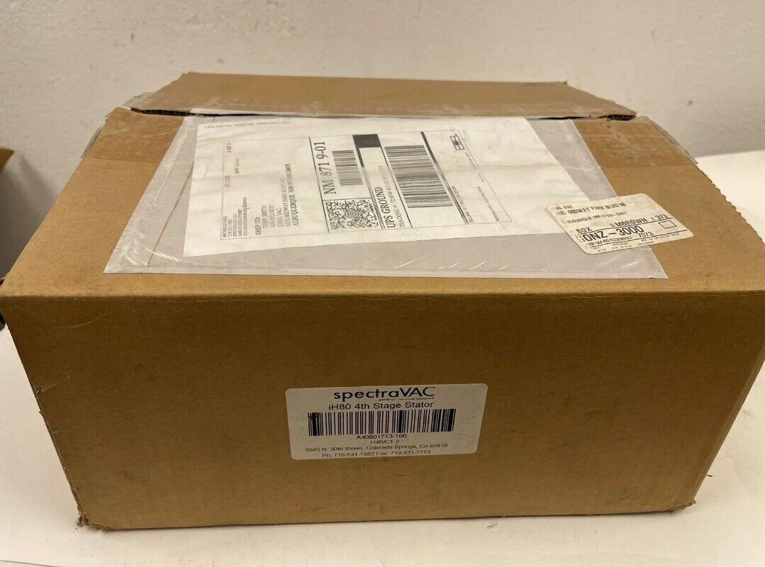 Edwards iH80 Dry Semiconductor Vacuum Pump 4th Stage Stator H4B/C1-2 ...