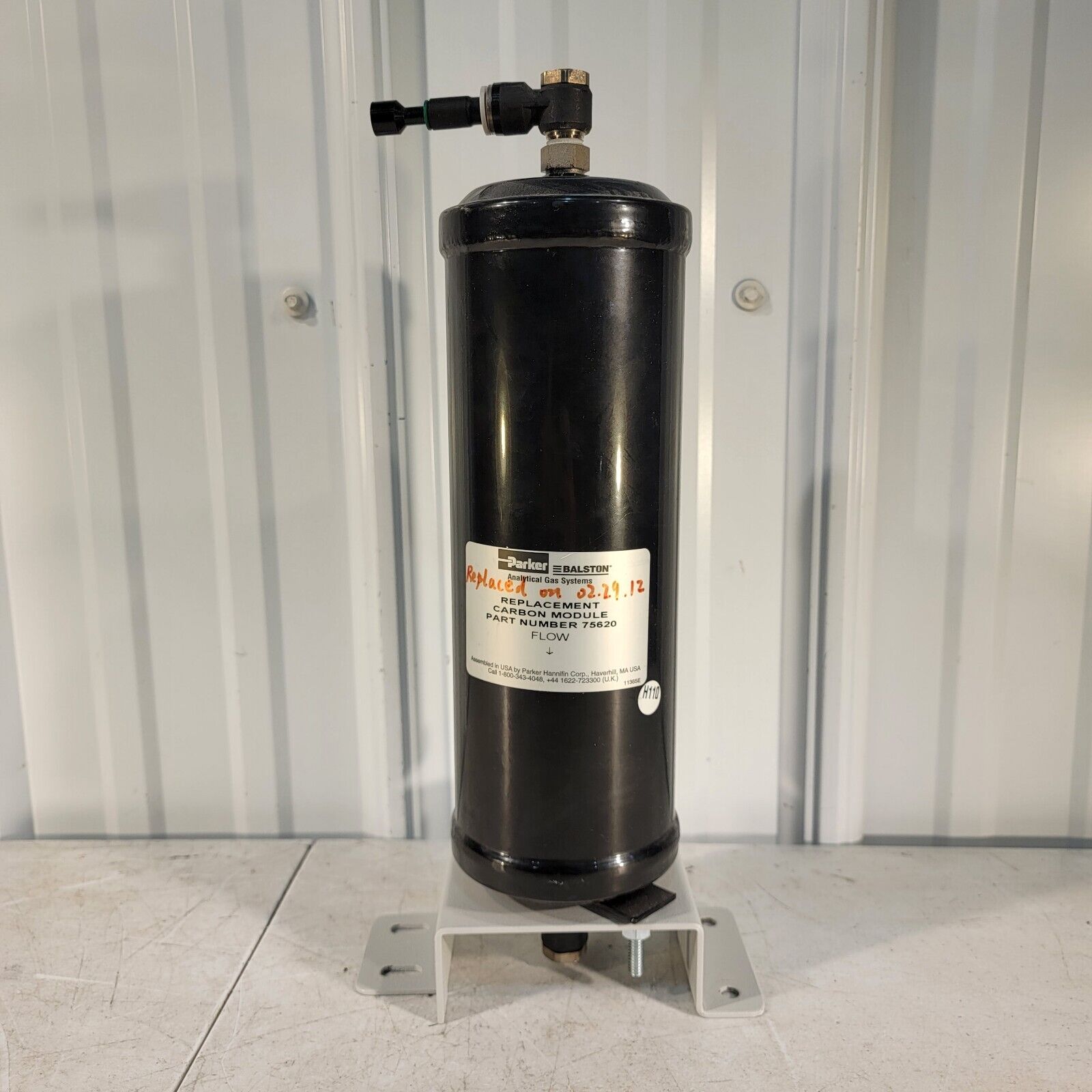 Parker Balston Replacement Carbon Module 75620 For Nitrogen Generation ...