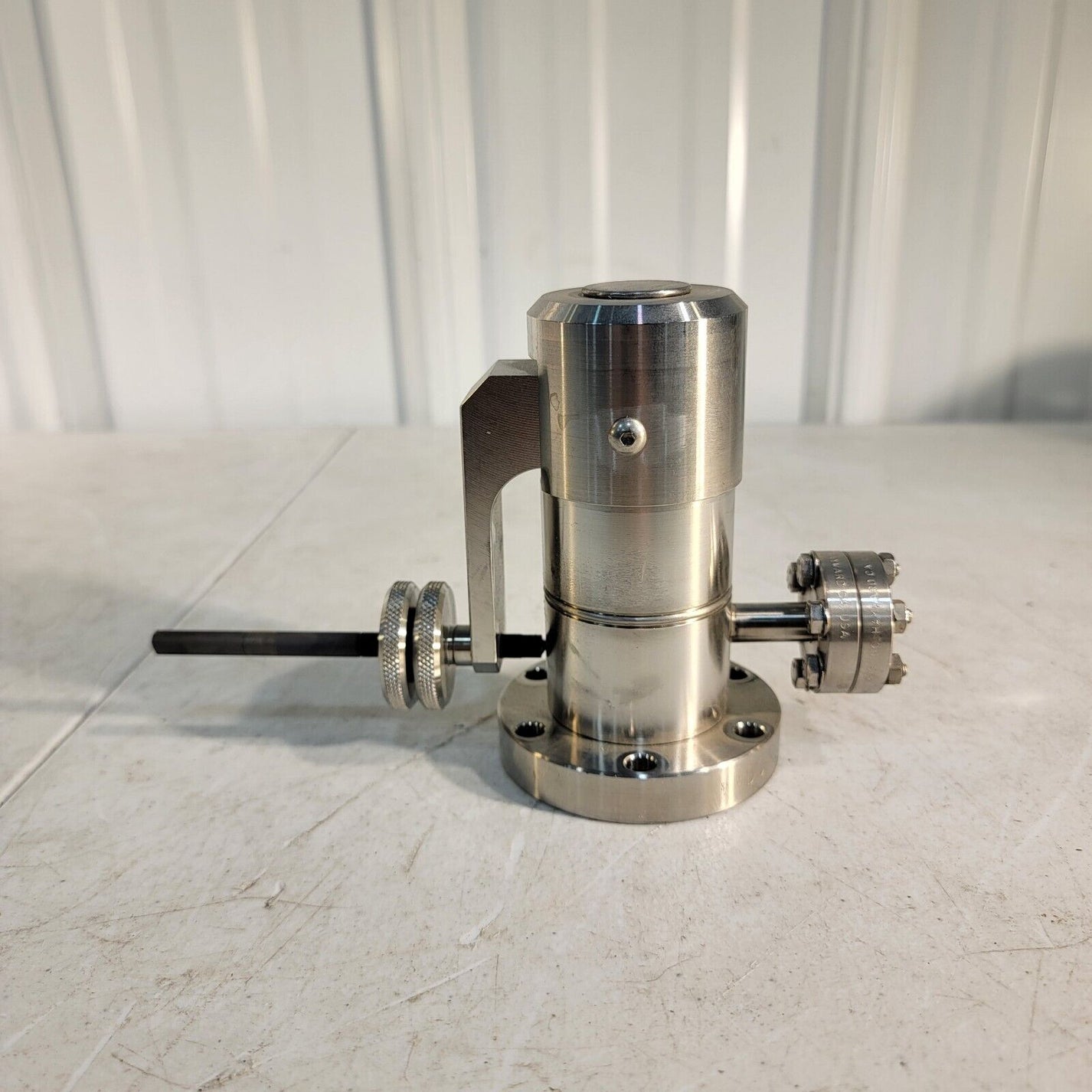 Varian Agilent 951-5106 Variable Leak Vacuum Valve MDC Conflat Flanges ...