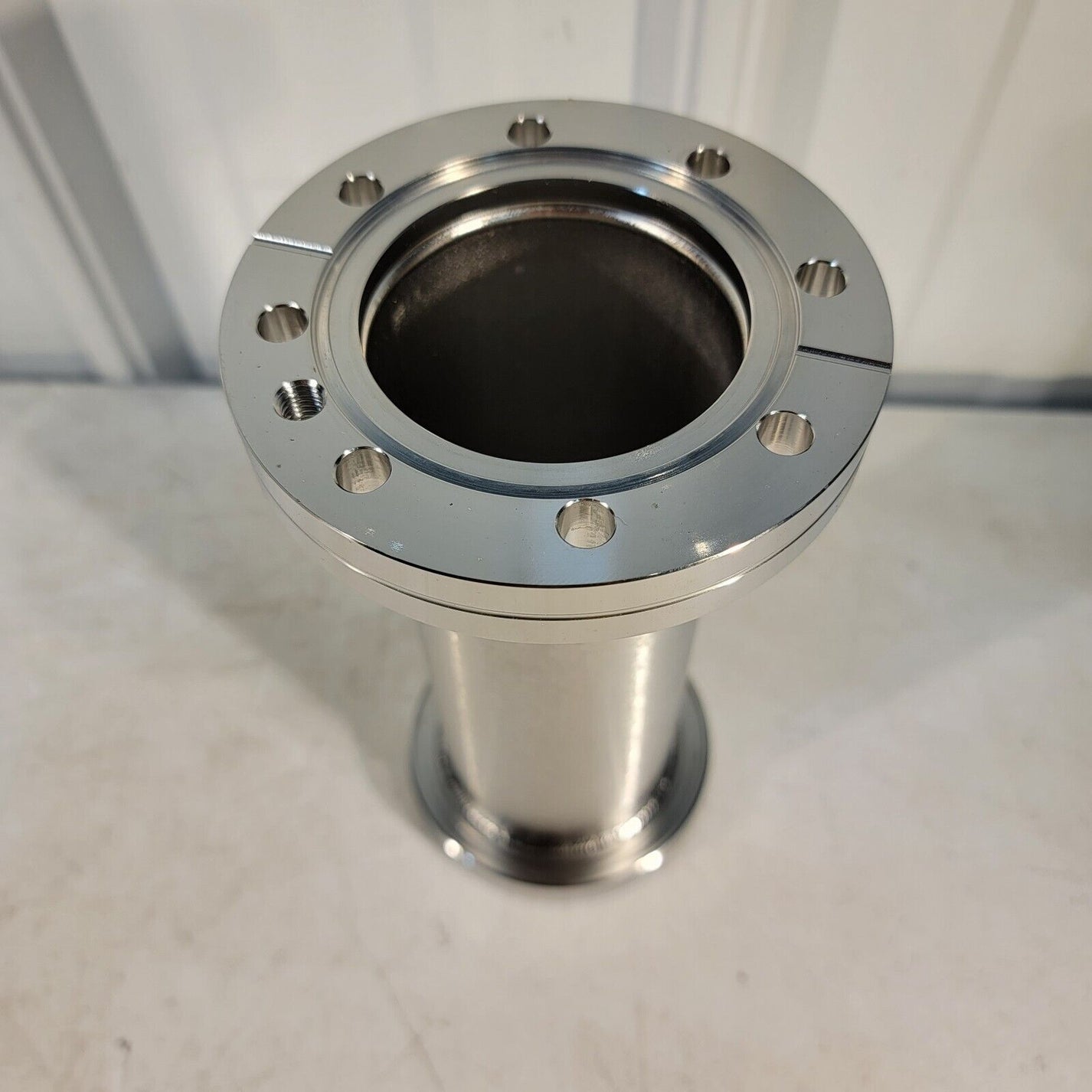 8" Full Nipple Adapter 4.5" DN63CF To ISO-K 63 ISO63 Flange High Vacuu ...