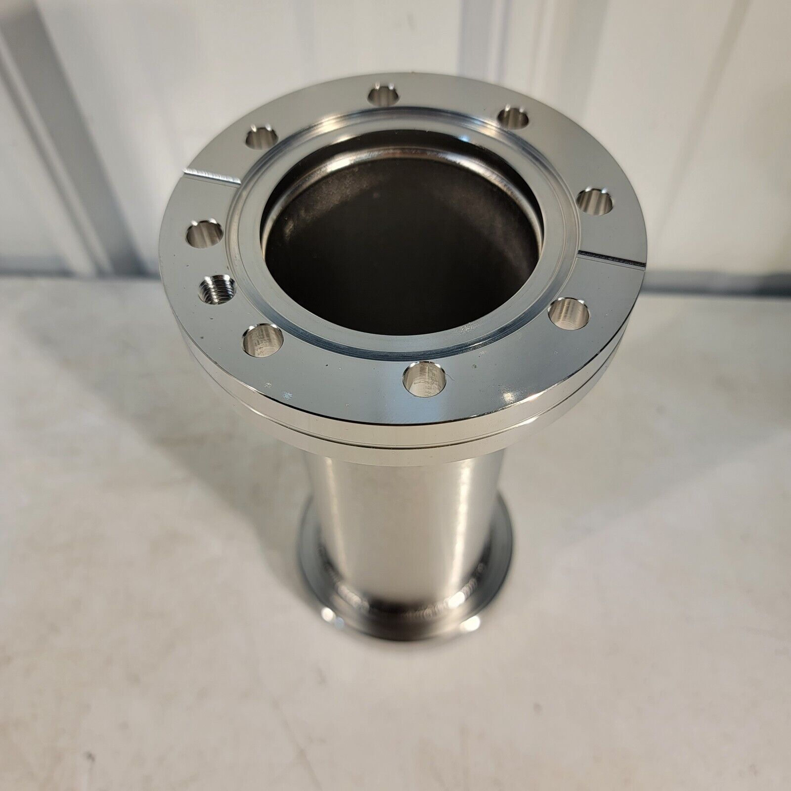 8" Full Nipple Adapter 4.5" DN63CF To ISO-K 63 ISO63 Flange High Vacuu ...