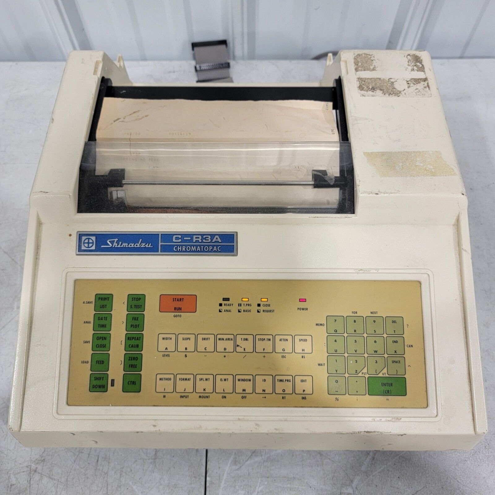 Shimadzu C-R3A Chromatopac Chromatography Data Processor Printer Vinta ...
