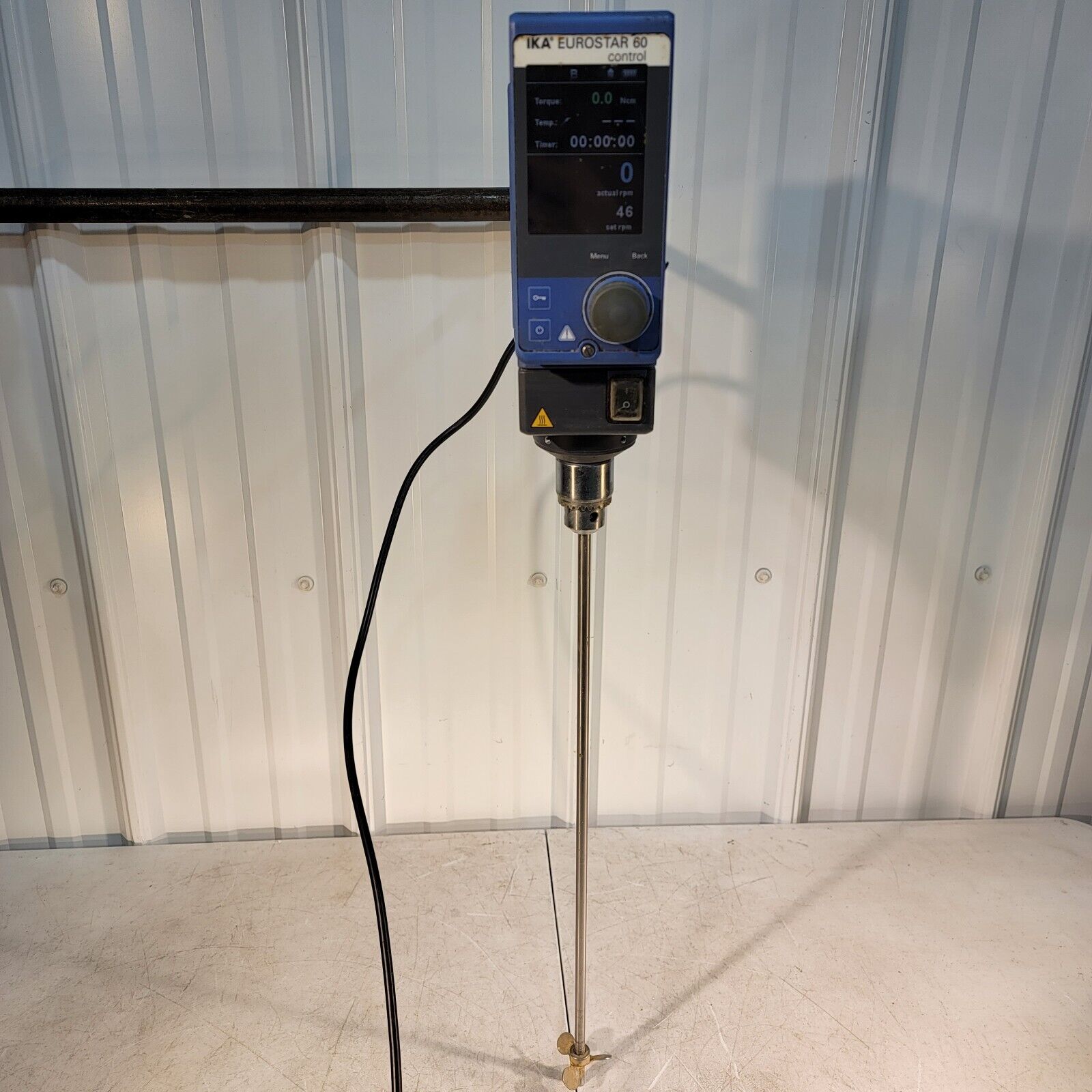 IKA Eurostar 60 Control Digital Overhead Stirrer 30-2000rpm Euro-ST 60 ...