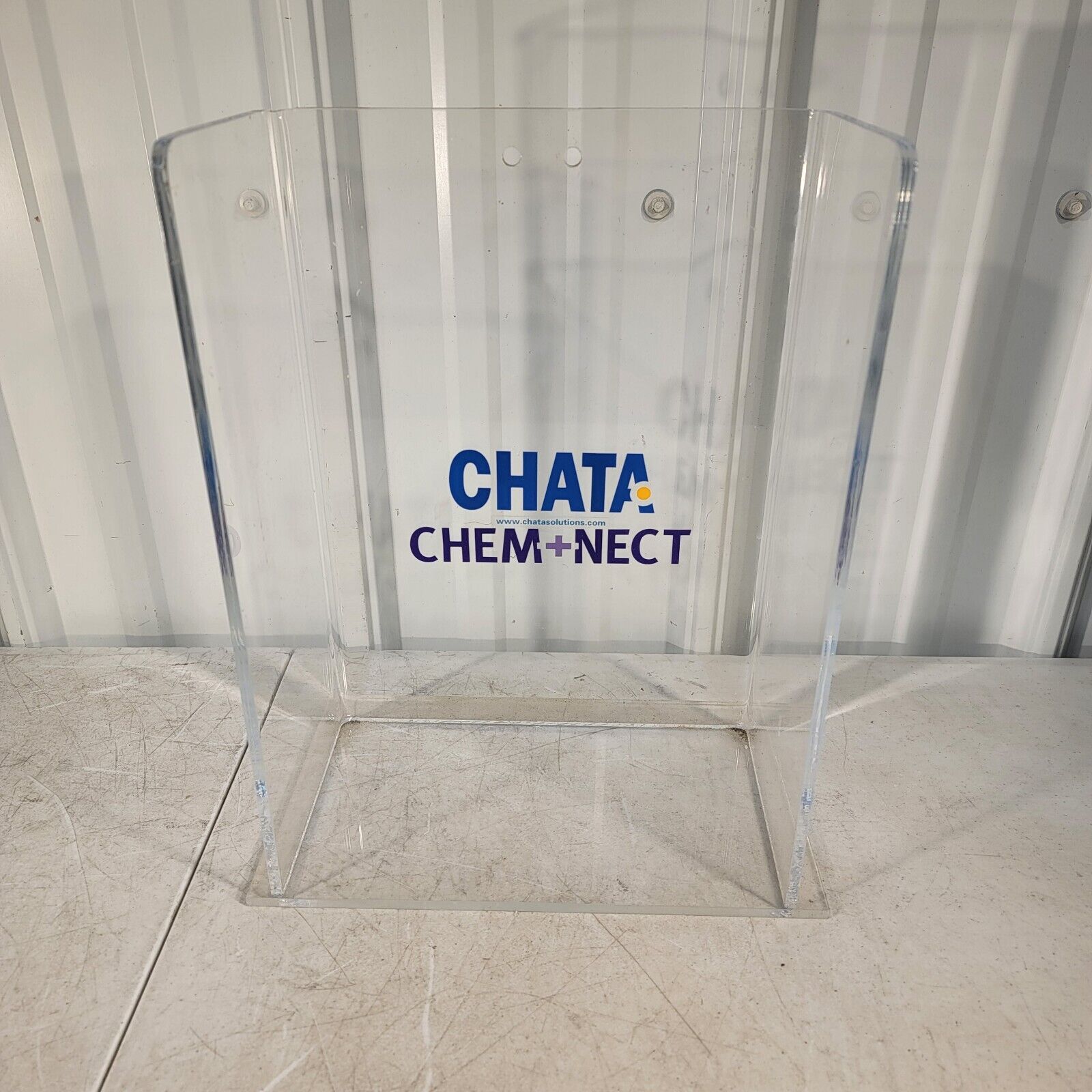 Chata Solutions ChemNect Chem+Nect Plastic Holder Gaurd – Lab ...