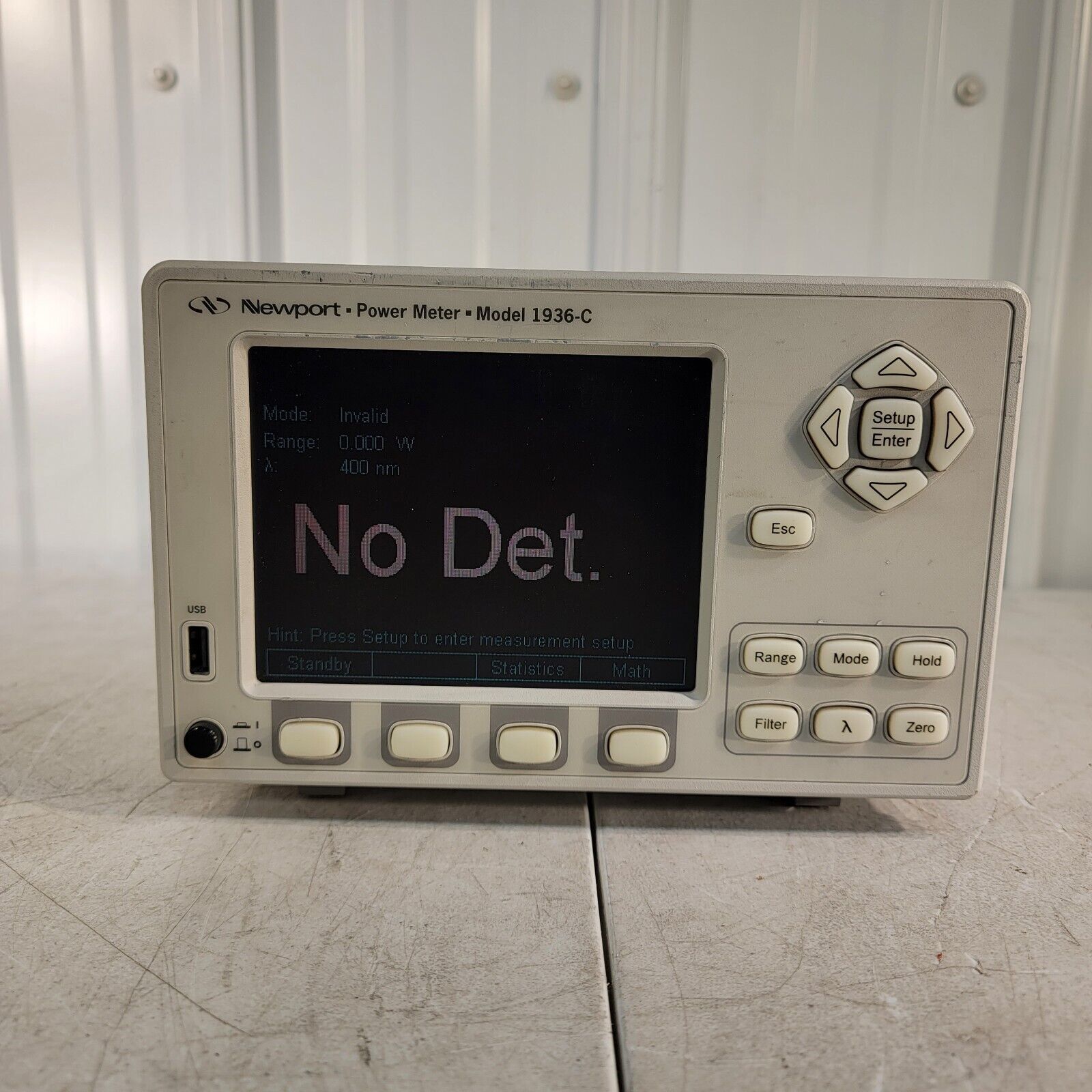 MKS Newport 1936-C Single Channel Optical Power Meter High-Performance ...