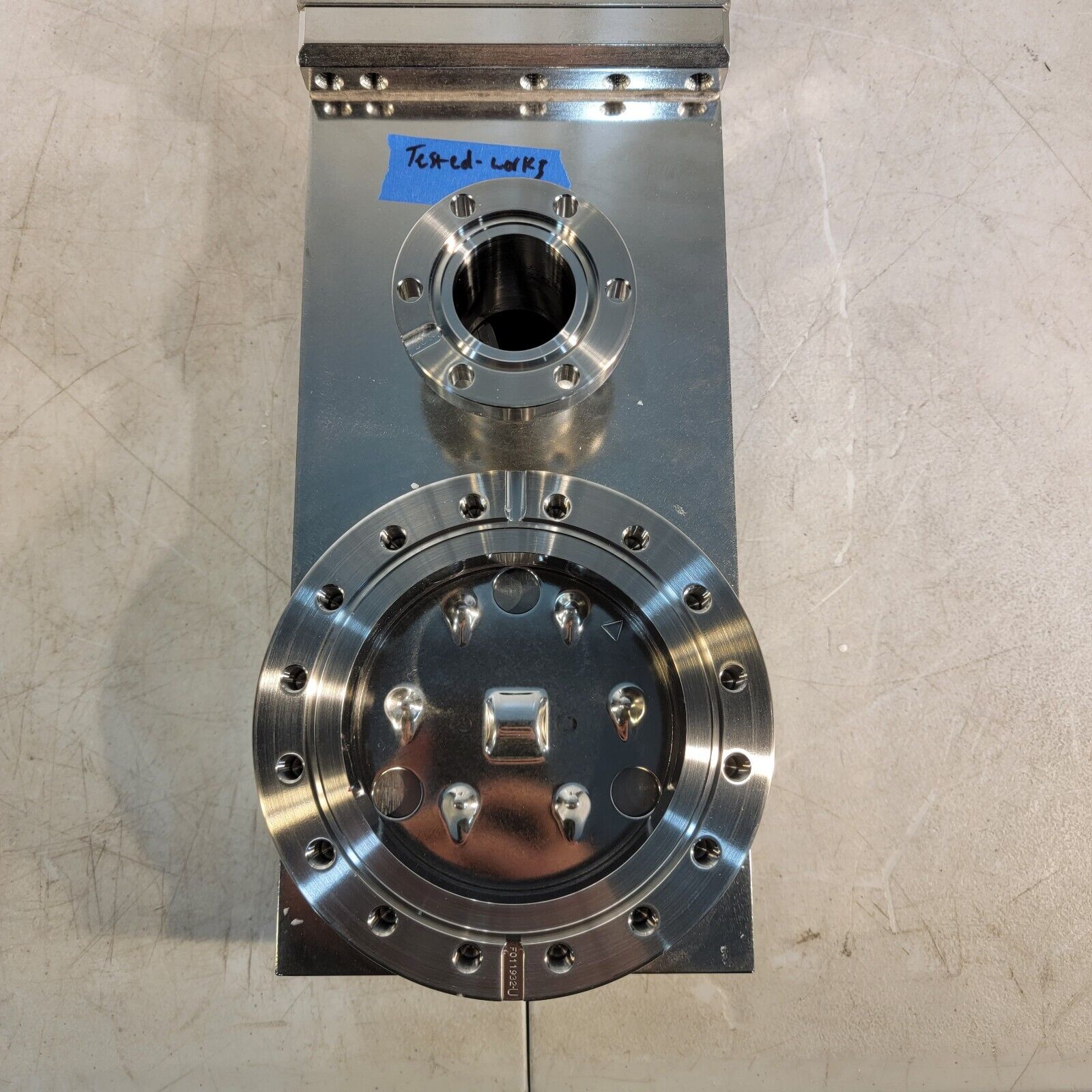 VAT Gate Valve DN100CF 6" OD Conflat Flange Pneumatic Valve High Vacuu ...