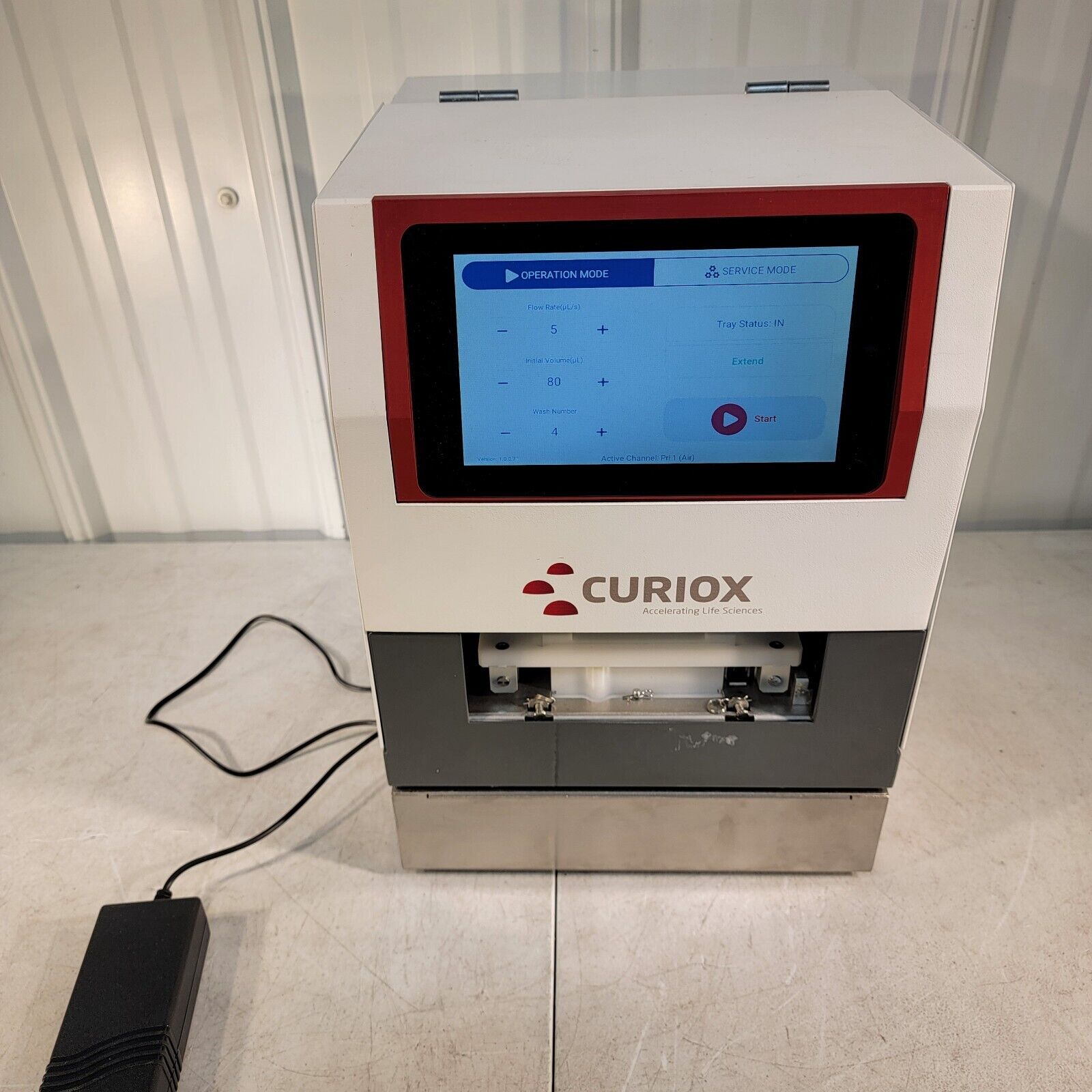 CURIOX Laminar Wash HT2000 Station 96 w/ Buffer Exchanger 5 DC-2000-96 ...