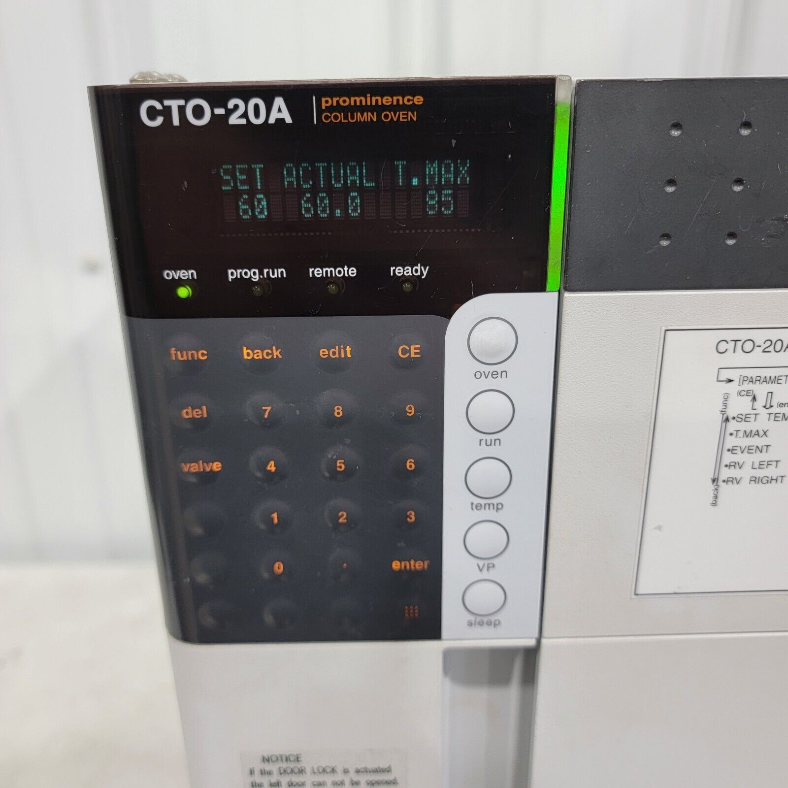 Shimadzu CTO-20A Prominence Column Oven HPLC 228-45009-32 Tested – Lab ...