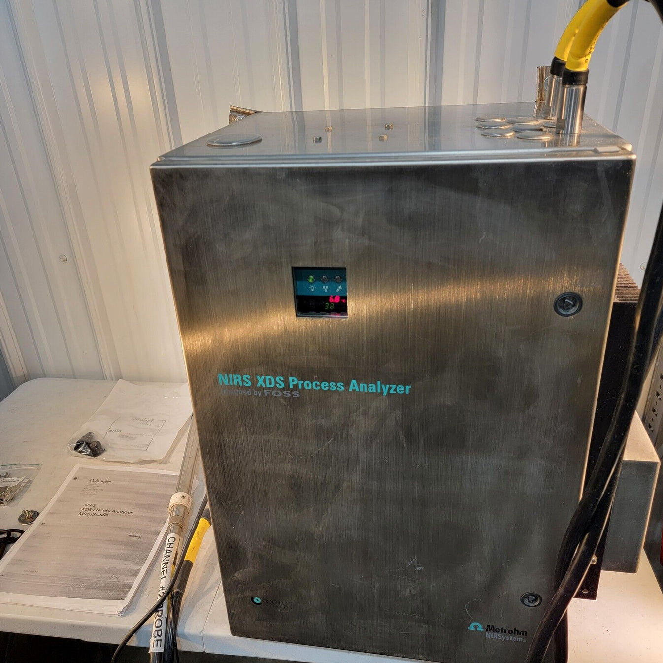 Metrohm Foss XP-2400 XDS NIRS NIR Process Analyzer 60061170 w/ Manual ...