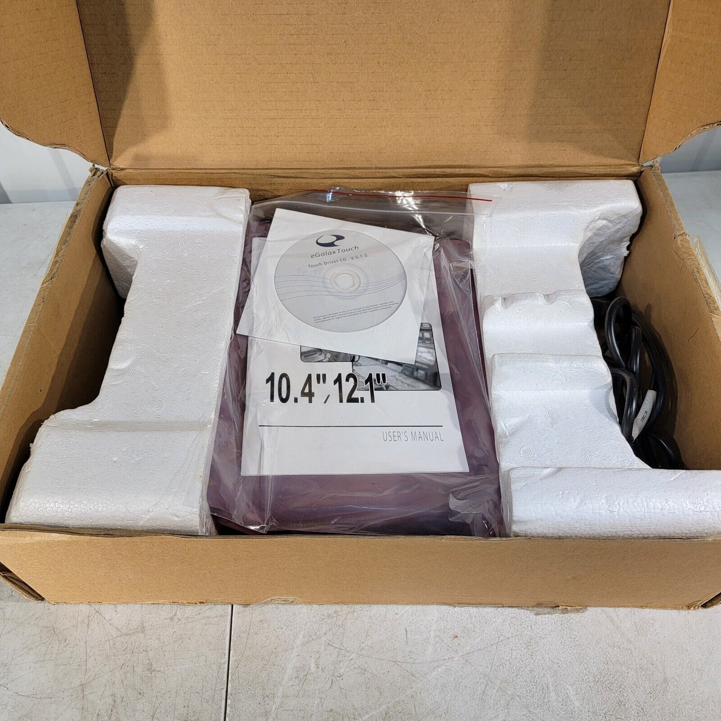 GVISION J1PS-DA-4620 10.4″ Resistive Serial USB Touchscreen TFT Displa ...